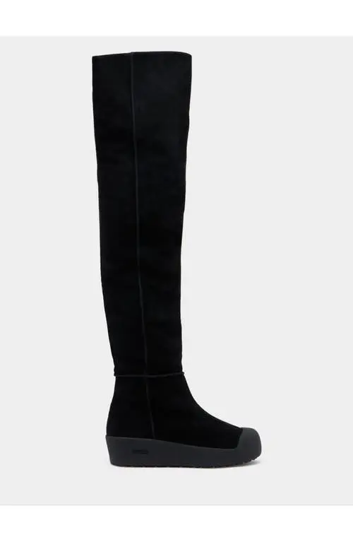 Bally Curling Over-the-knee Boots