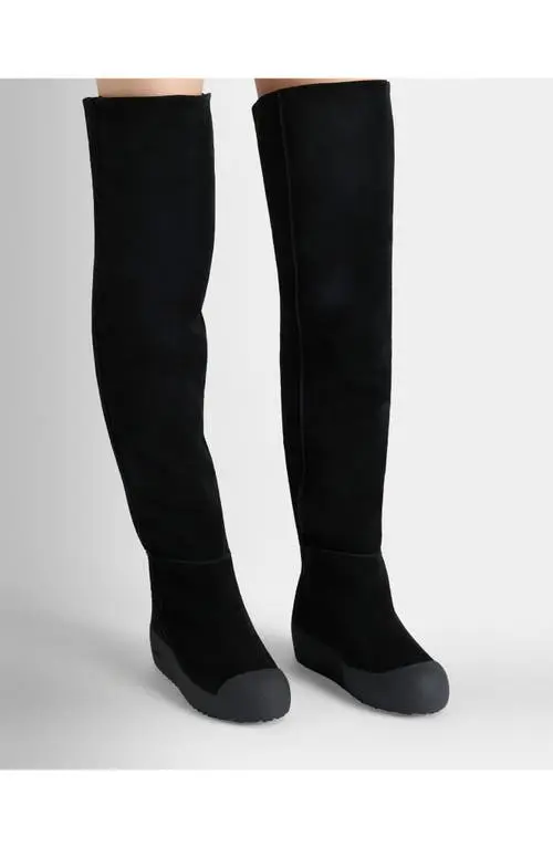 Bally Curling Over-the-knee Boots