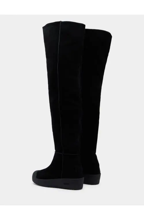 Bally Curling Over-the-knee Boots