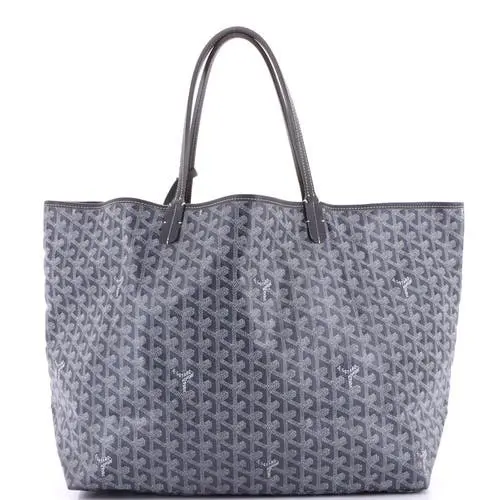 Goyard Saint Louis Tote Coated Canvas Gm - Grey