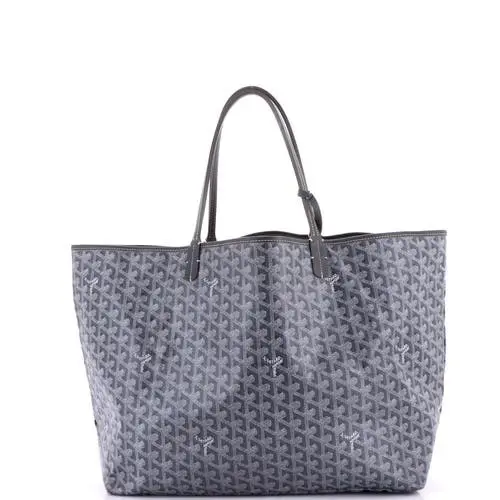Goyard Saint Louis Tote Coated Canvas Gm - Grey