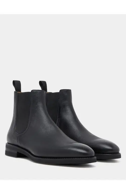 Bally Scribe Un Leather Bootie - Black