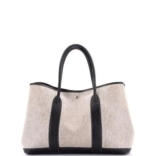 Hermès Garden Party Tote Toile And Leather 36