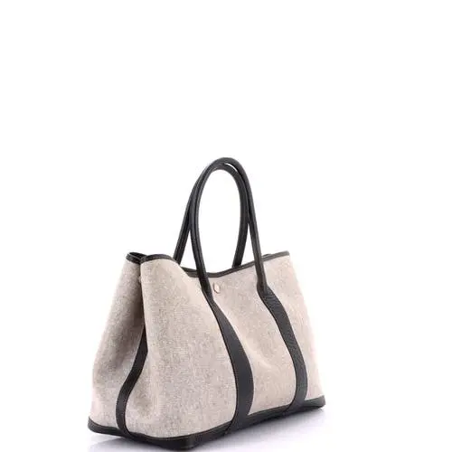 Hermès Garden Party Tote Toile And Leather 36