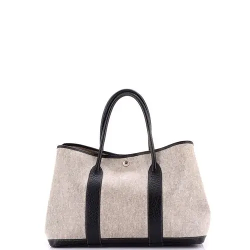 Hermès Garden Party Tote Toile And Leather 36