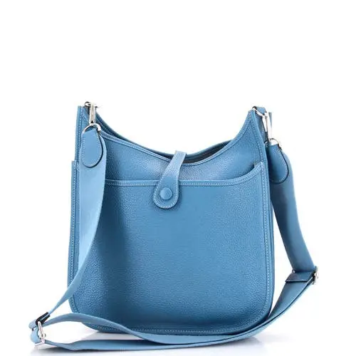 Hermès Evelyne Bag Gen Iii Clemence Pm - Blue