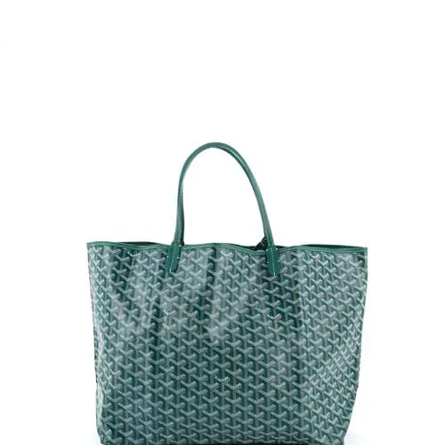Goyard Saint Louis Tote Coated Canvas Gm - Green