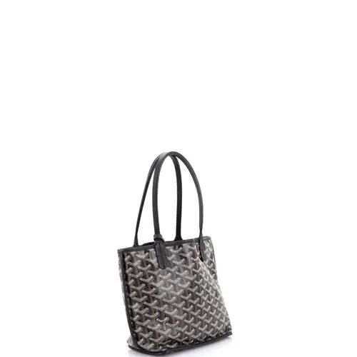 Goyard Anjou Reversible Mini Tote Coated Canvas