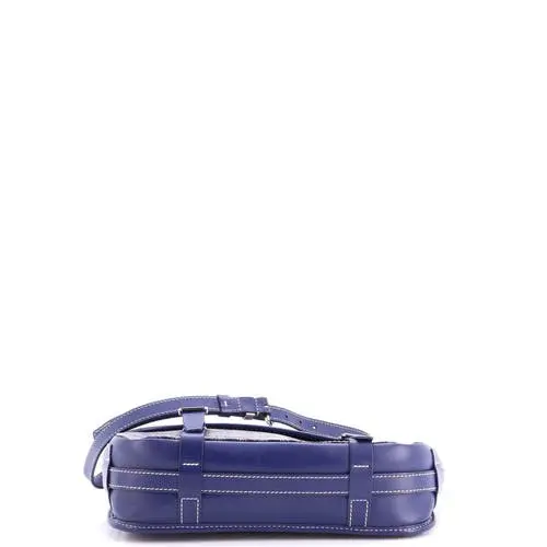 Goyard Belvedere Messenger Bag Coated Canvas Mm - Blue