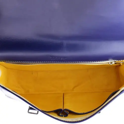 Goyard Belvedere Messenger Bag Coated Canvas Mm - Blue