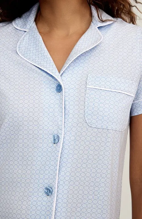 PETITE PLUME Classic Lightweight Pima Cotton Crop Pajamas