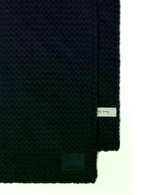 Paul Smith Knitted Scarf - Blue