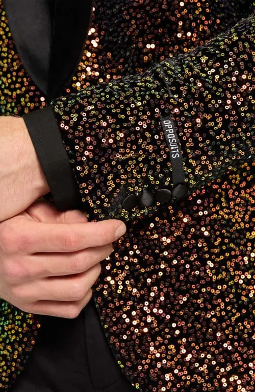 Opposuits Sequined Dinner Jacket - Sequins Multi