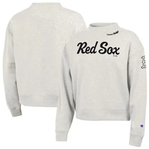Champion Boston Red Sox Triumph Tri-blend Sweatshirt - Stone