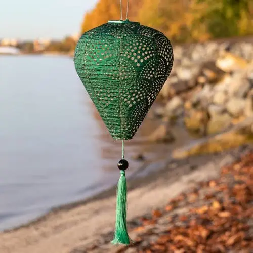 ALLSOP HOME & GARDEN Soji Stellatassel Balloonsolar Lantern