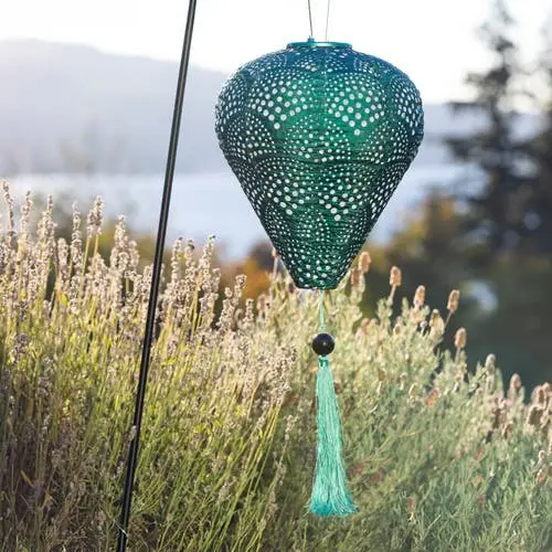 ALLSOP HOME & GARDEN Soji Stellatassel Balloonsolar Lantern