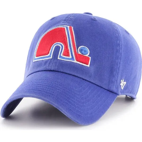 '47 Colorado Avalanche Heritage Alternate Core Clean Up Adjustable Hat - Blue