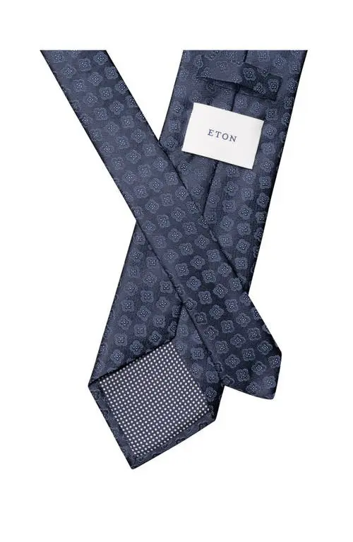 Eton Medallion Silk Standard Neck Tie