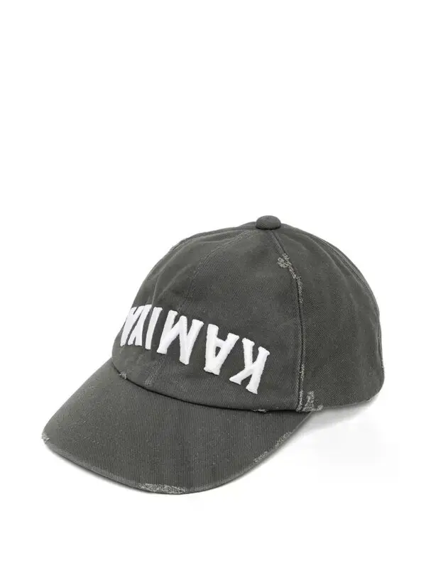 KAMIYA Distressed Cap - Grey