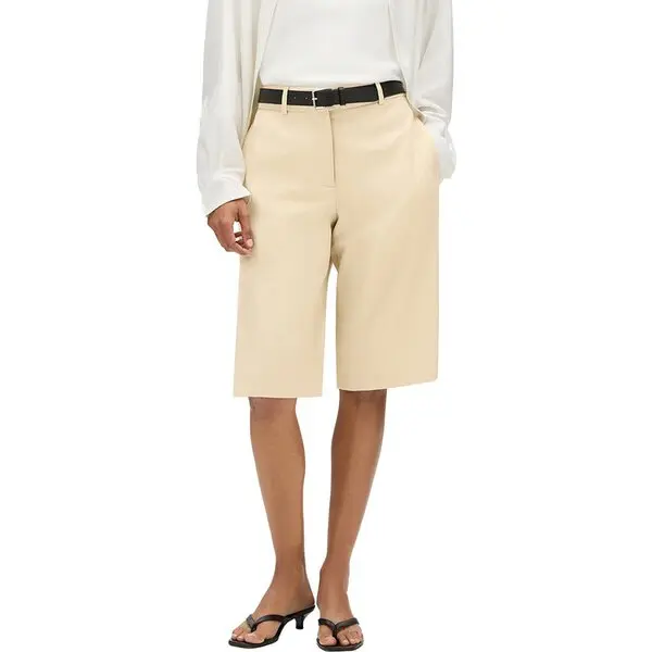 Another Tomorrow Bermuda Pant - Sand