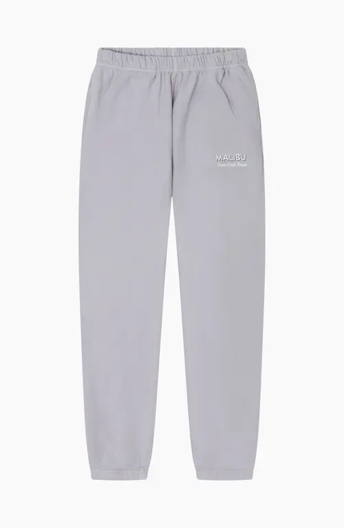 CALIFORNIA INCLINE Cross Creek Ranch Fleece Sweatpant - Light Gray