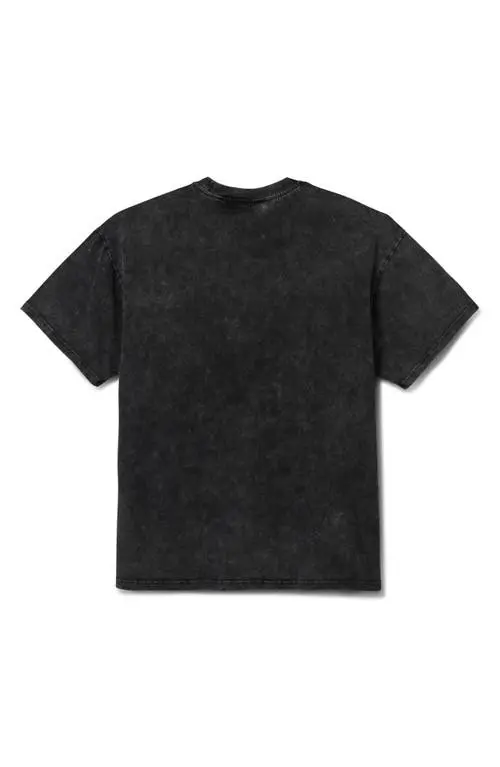 MAUI & SONS Shark Teeth Mineral Wash Cotton Graphic T-shirt