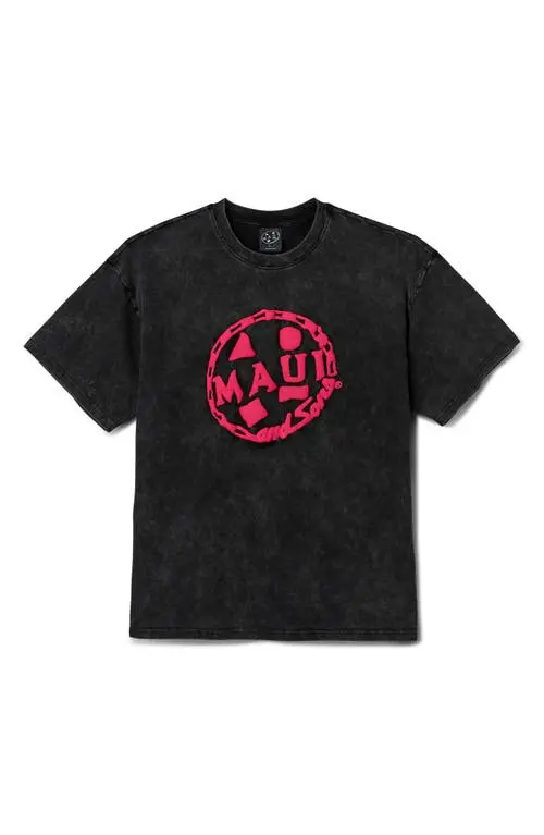 MAUI & SONS Chain Cookie Boxy Fit Cotton Graphic T-shirt