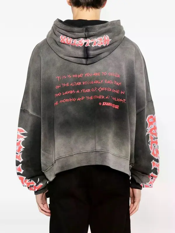 HELLSTAR Graphic Print Hoodie