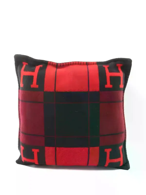 Hermès 2010s Avalon Throw Pillow - Red