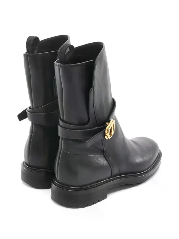 Dior 2000s Empreinte Strap Boots