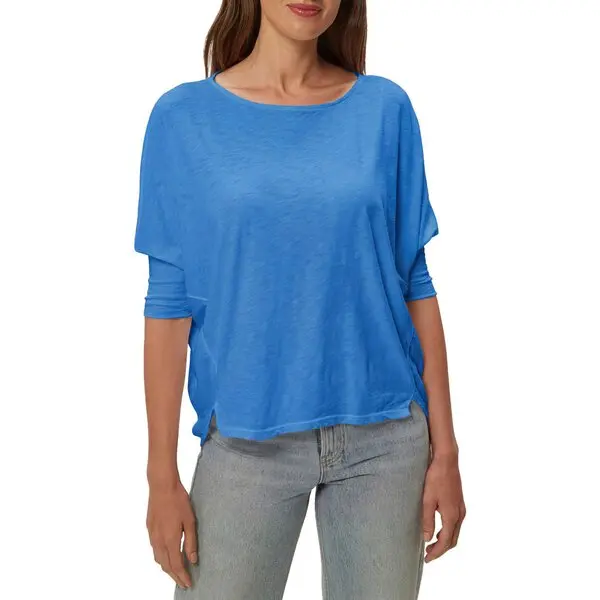 Michael Stars Selma Dolman Sleeve T-shirt - Blue Ribbon