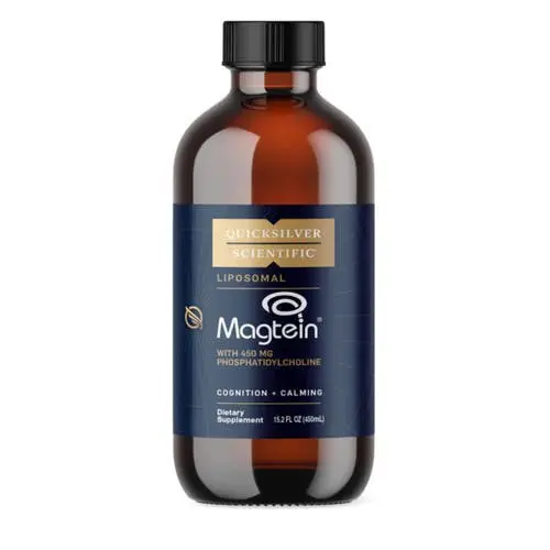 QUICKSILVER SCIENTIFIC Liposomal Magtein Magnesium L-threonate Supplement - None