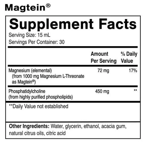 QUICKSILVER SCIENTIFIC Liposomal Magtein Magnesium L-threonate Supplement