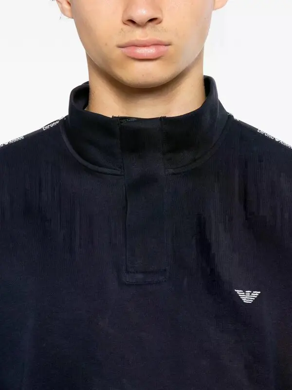 Emporio Armani Logo-embroidered Sweatshirt