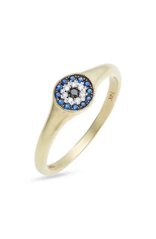 Meira T Evil Eye Ring - Gold