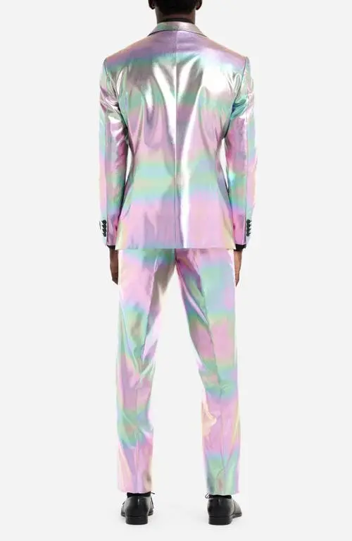 Opposuits Proper Pearly Slim Fit Two-piece Suit & Tie Set
