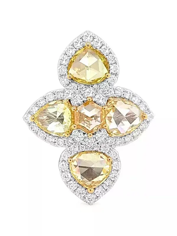 HYT JEWELRY Diamond Cocktail Ring - Silver