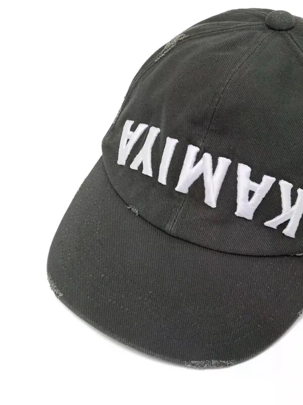 KAMIYA Distressed Cap - Grey
