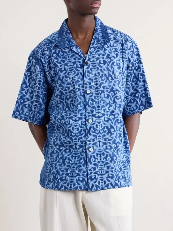 KARDO Ronen Cotton Shirt - Blue