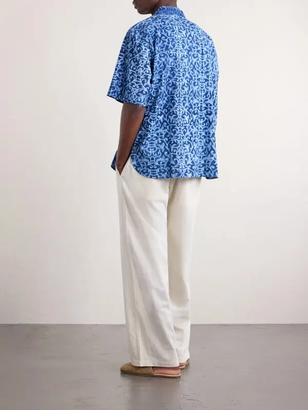 KARDO Ronen Cotton Shirt - Blue