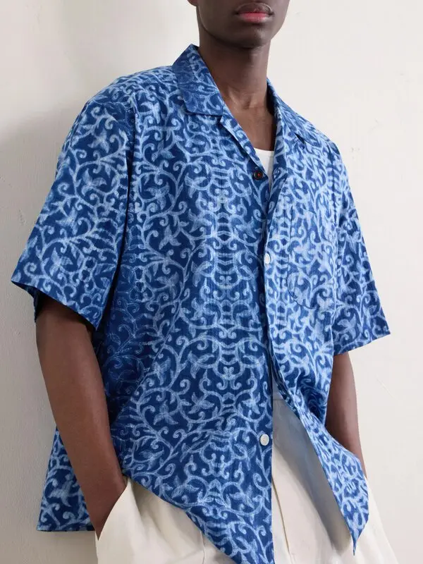 KARDO Ronen Cotton Shirt - Blue