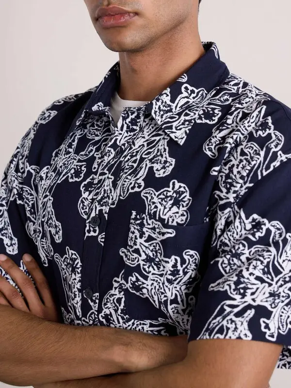 Nn07 Deon Print 50055 Shirt