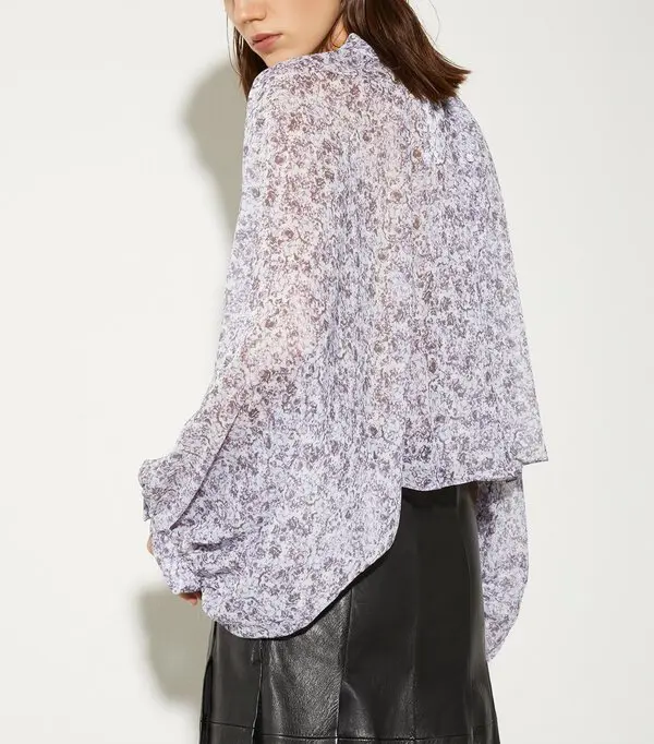 Max & Co. Crepe Floral Printed Blouse