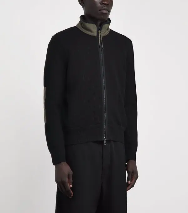 Moncler Cotton Zip-up Cardigan