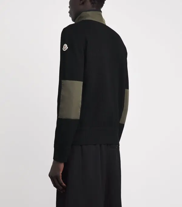 Moncler Cotton Zip-up Cardigan