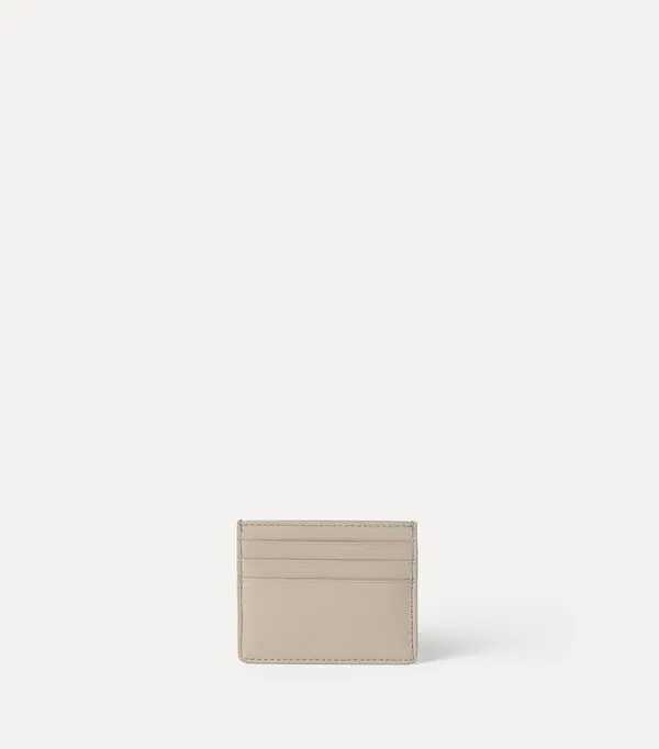 Brunello Cucinelli Leather Logo Card Holder