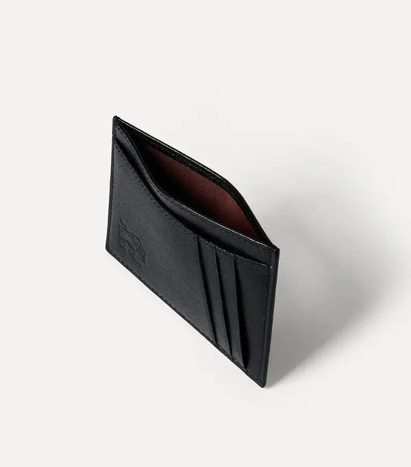 Brunello Cucinelli Leather Card Holder - Black
