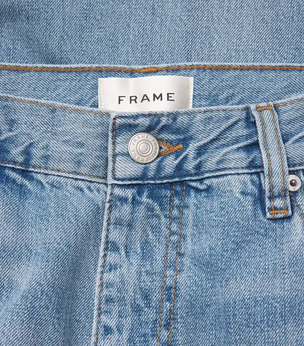 FRAME The Stroll Wide-leg Jeans - Blue