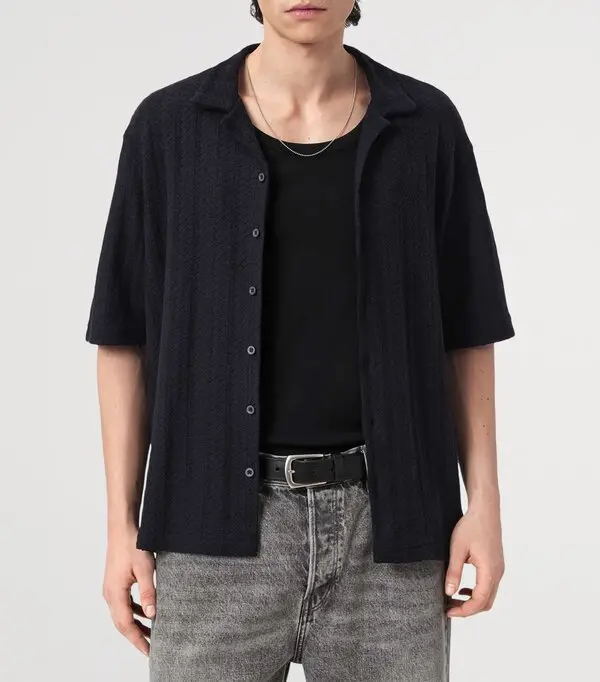 ALLSAINTS Knitted Trace Shirt