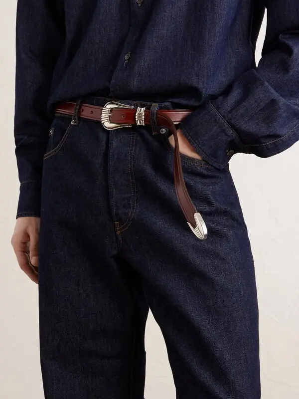 MONITALY 2.5cm Leather Belt